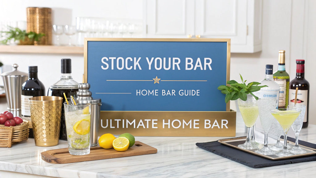 How to Stock a Home Bar The Ultimate Gifting Guide– R.O.C.K.S. Whiskey ...