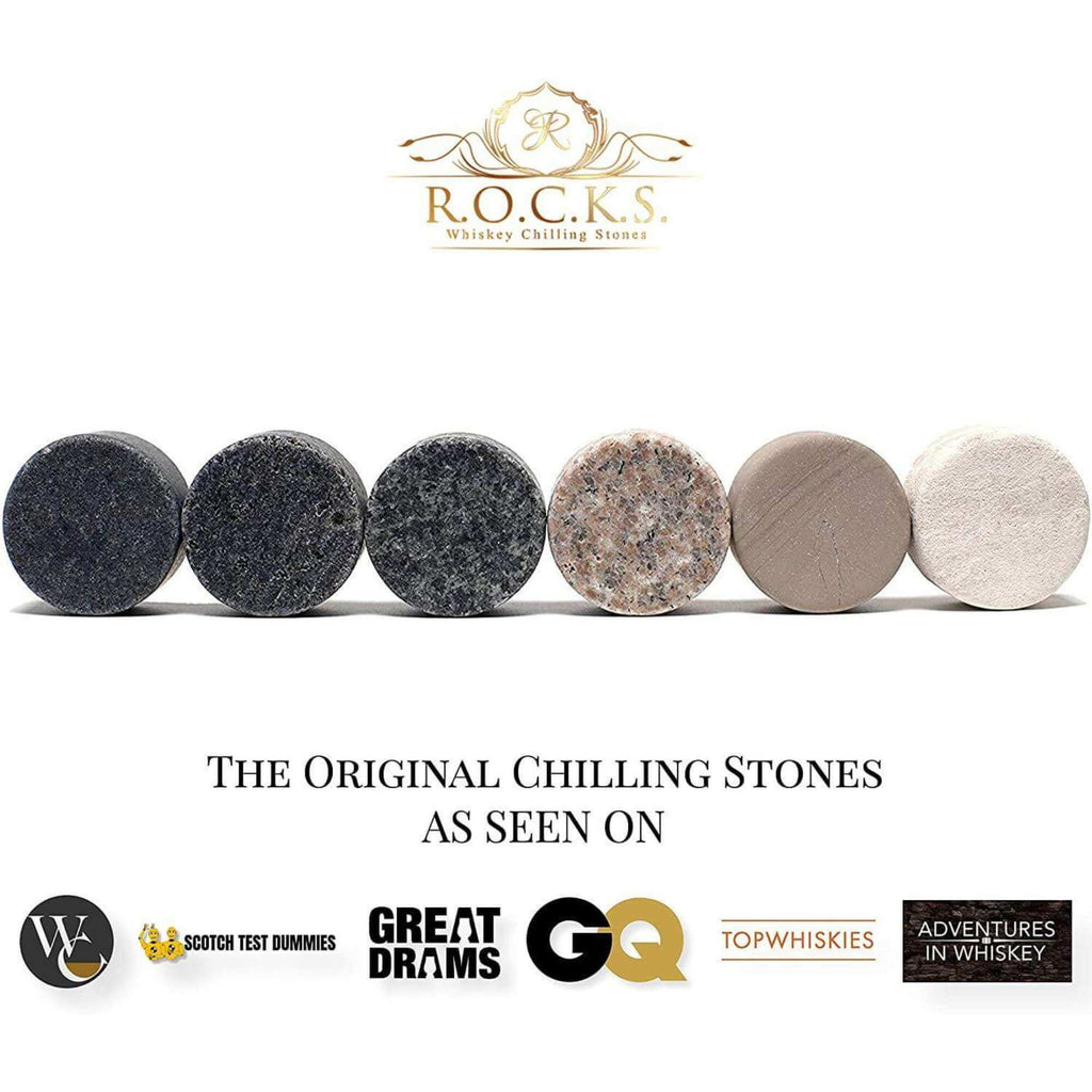 The Original ROCKS™ Whiskey Stones - Premium Handcrafted Granite– R.O.C ...